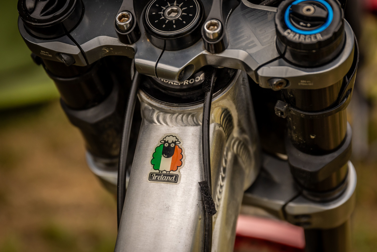 Privateer, Callum Morris's proto Vitus - PIT BITS 2 - Loudenvielle World Cup DH - Mountain ...